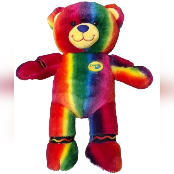 Build-A-Bear | Toys | Buildabear Crayola Collab Rainbow Bear | Poshmark